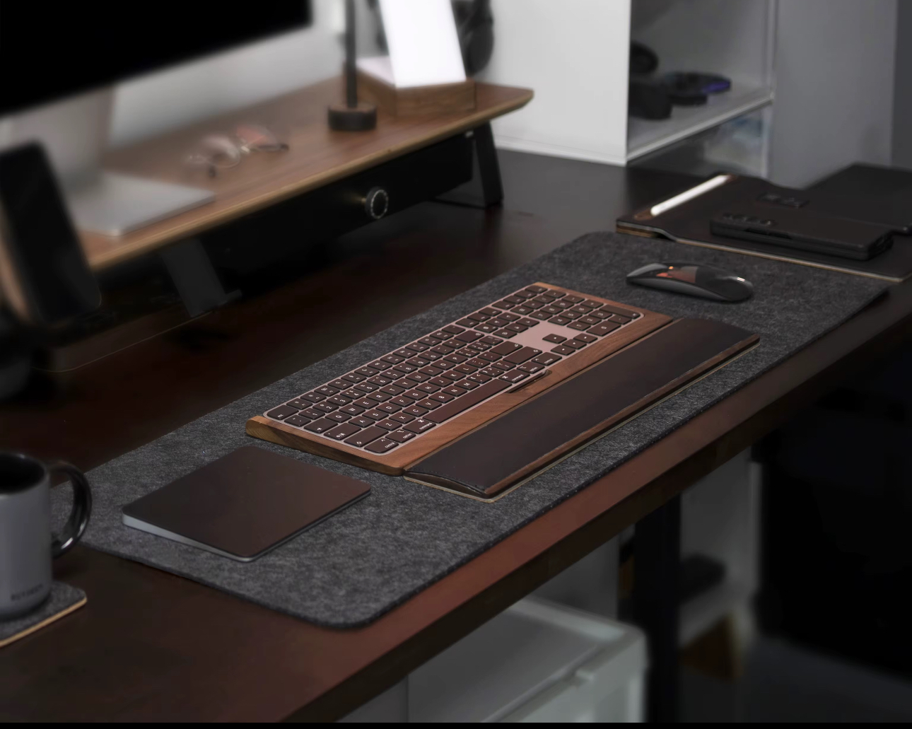 Premium Felt Desk Mat – Non-Slip, Soft & Durable Protection