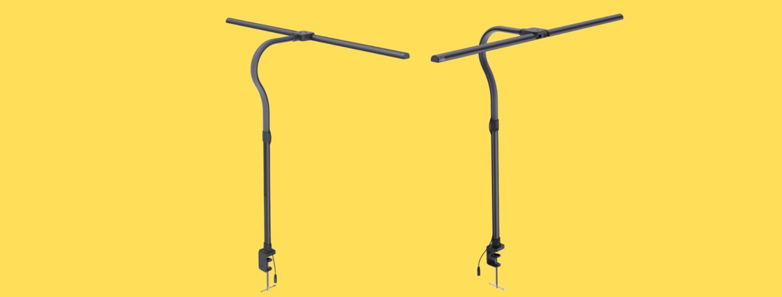 Rae Double Head Led Desk Lamp - Rae